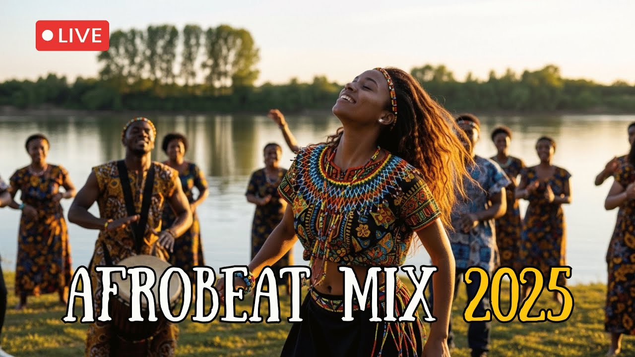 🌴 Afrobeats 2025 Mega Live – Naija Amapiano Mix & African Dance Music ...