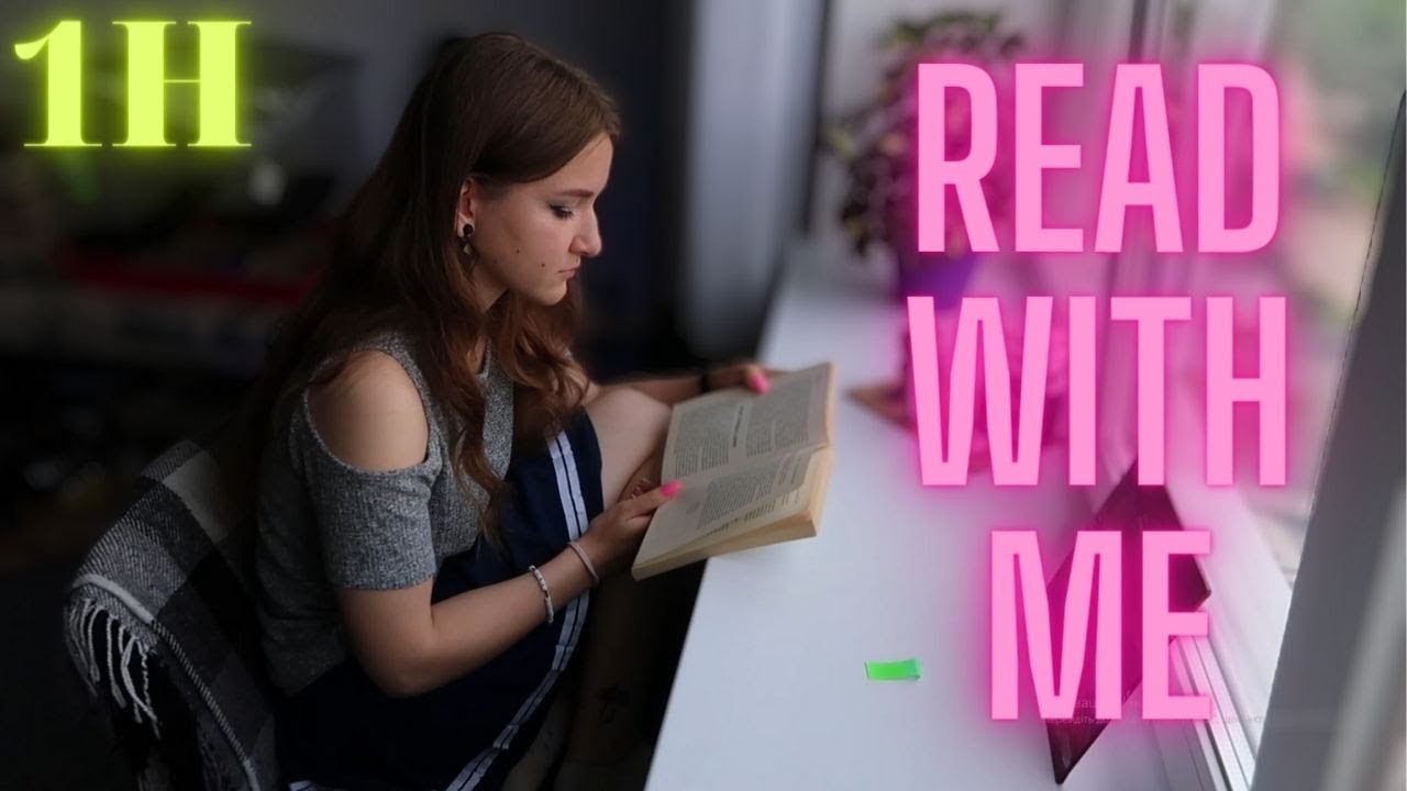 1 HOUR READ WITH ME (no music) Background noise [Real Time] | Read With ...
