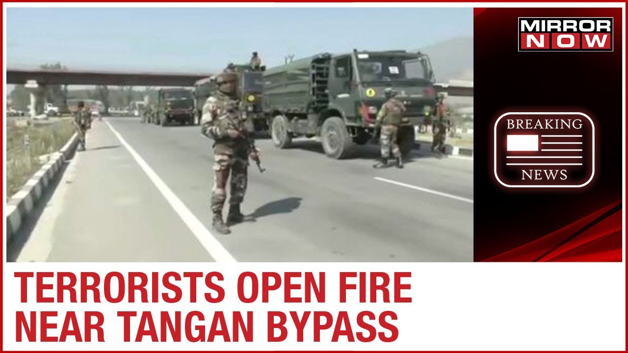 Srinagar: Terrorists fires at CRPF's road opening party near Tangan ...