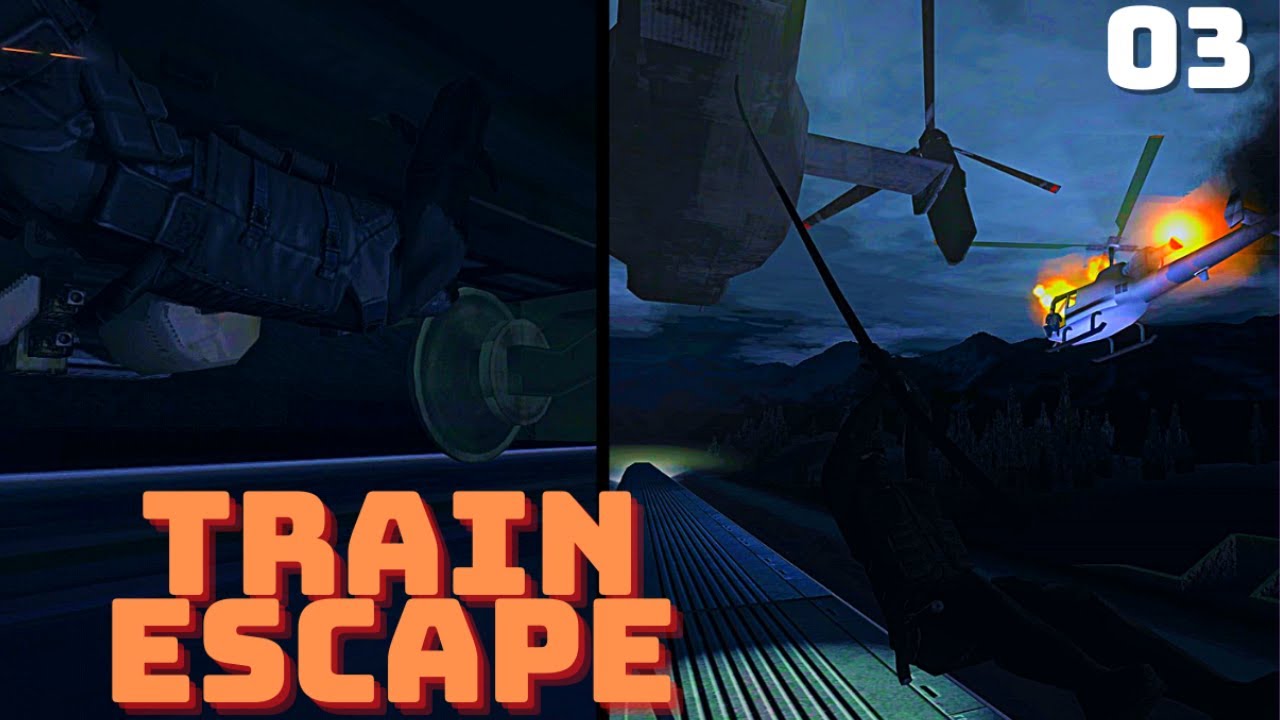 Tom Clancy's Splinter Cell : Pandora Tomorrow - Jumping onto a TRAIN ...