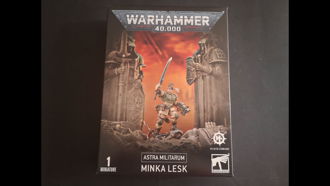 Minka Lesk Unboxing - Astra Militarum, Warhammer 40,000, Games Workshop ...