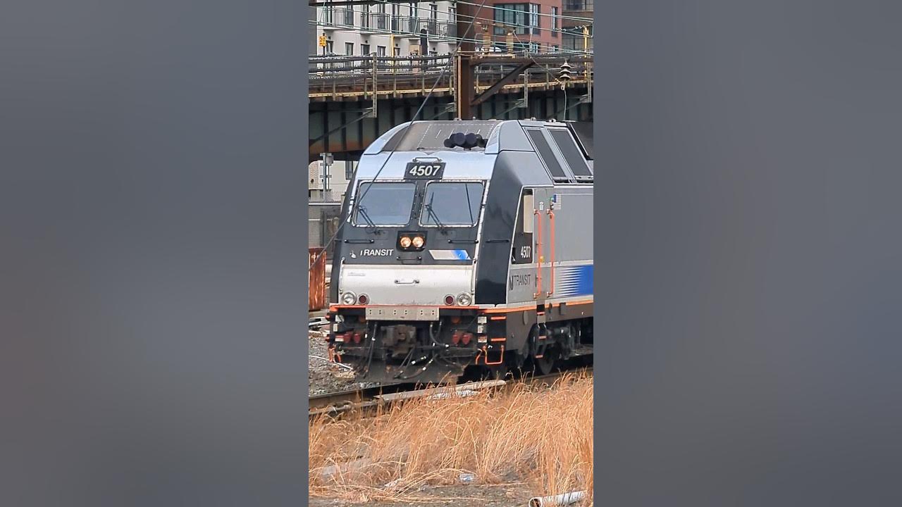 NJT ALP-45DP #4507 Unrestricted K5LA Crossing Sequence At The East River Tunnel (Hunterspoint ...