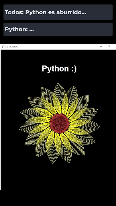 Dibujando con Python 2 #coding #chillguy #python - YouTube