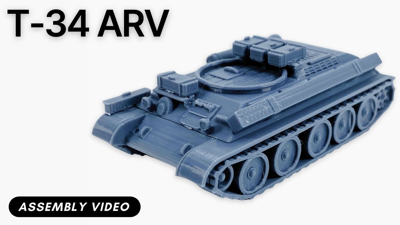 T-34 ARV Assembly Video - YouTube