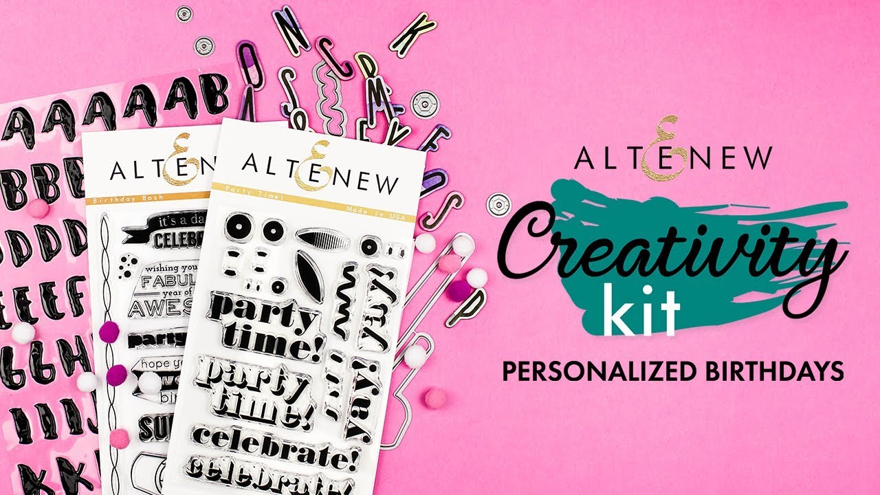Personalized Birthdays Creativity Kit - YouTube