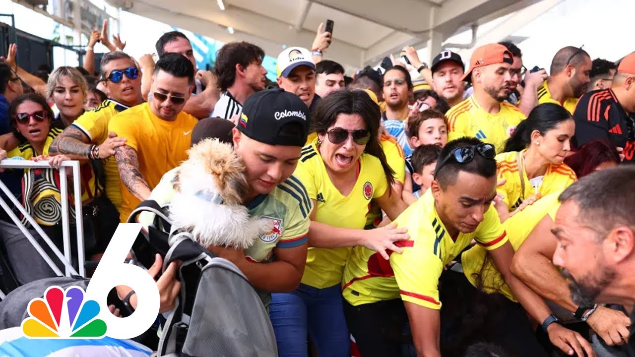Chaos at Hard Rock Stadium impacts ticketed fans during Copa America ...