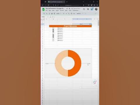 Checkbox progress chart tutorial - YouTube