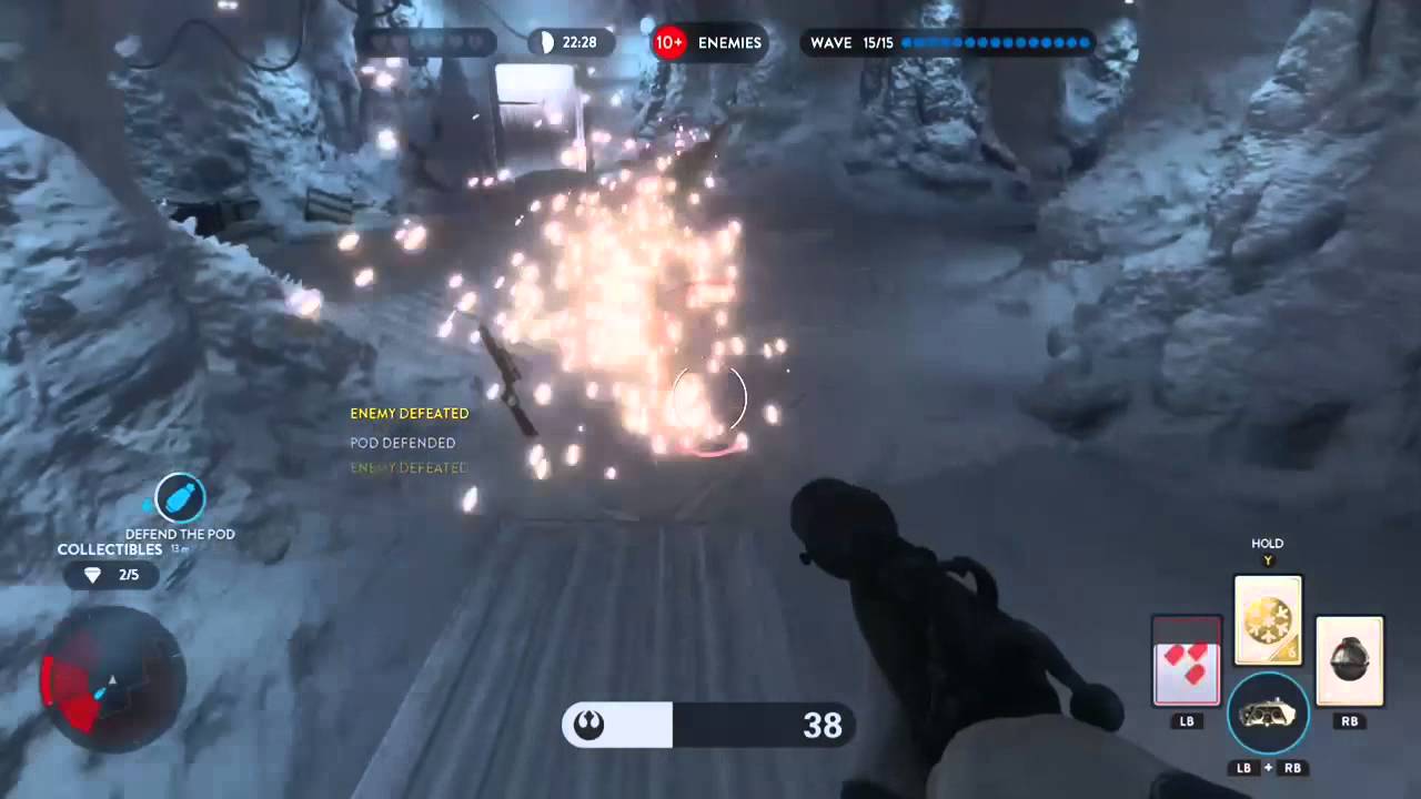 Star Wars Battlefront - Wilhelm Scream - YouTube