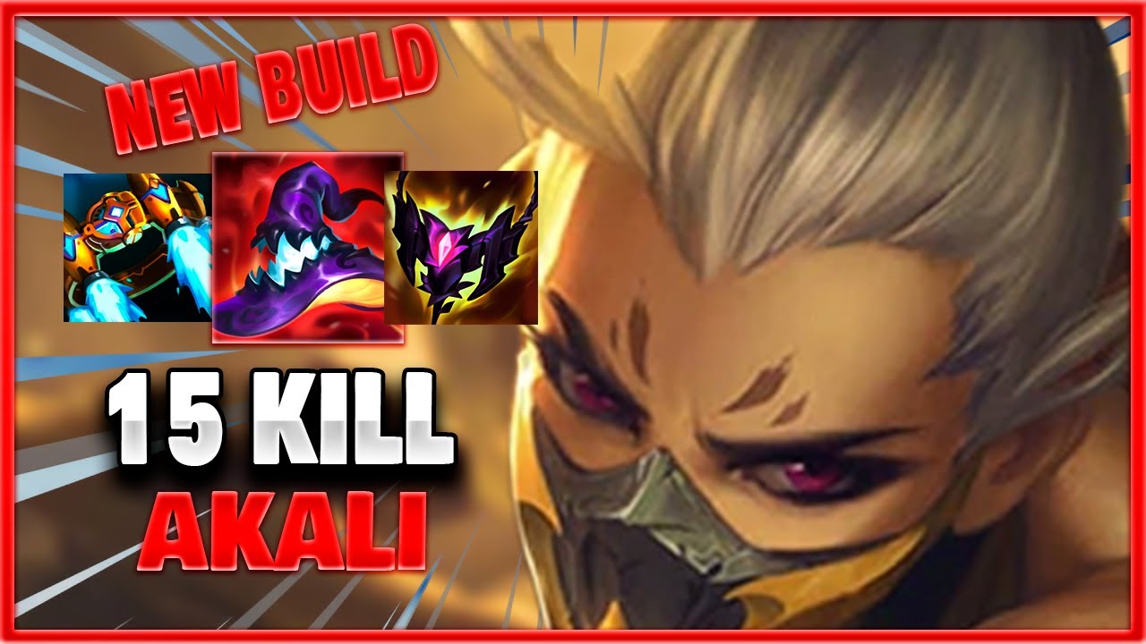 💀¡CONSIGO +15 KILLS con AKALI y SU BUILD MÁS TEMEROSA 💀 - YouTube