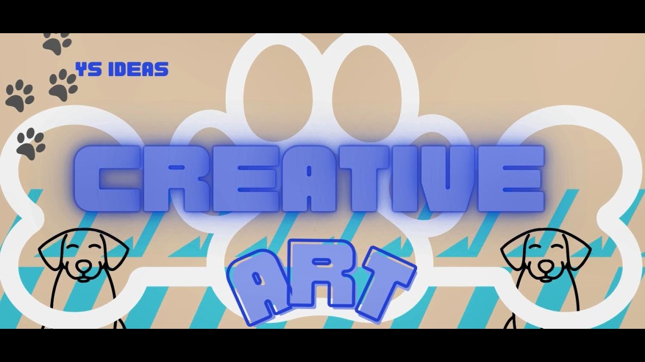 Paper weaving of animal (dog) -creative art of YS ideas - A valuable ...