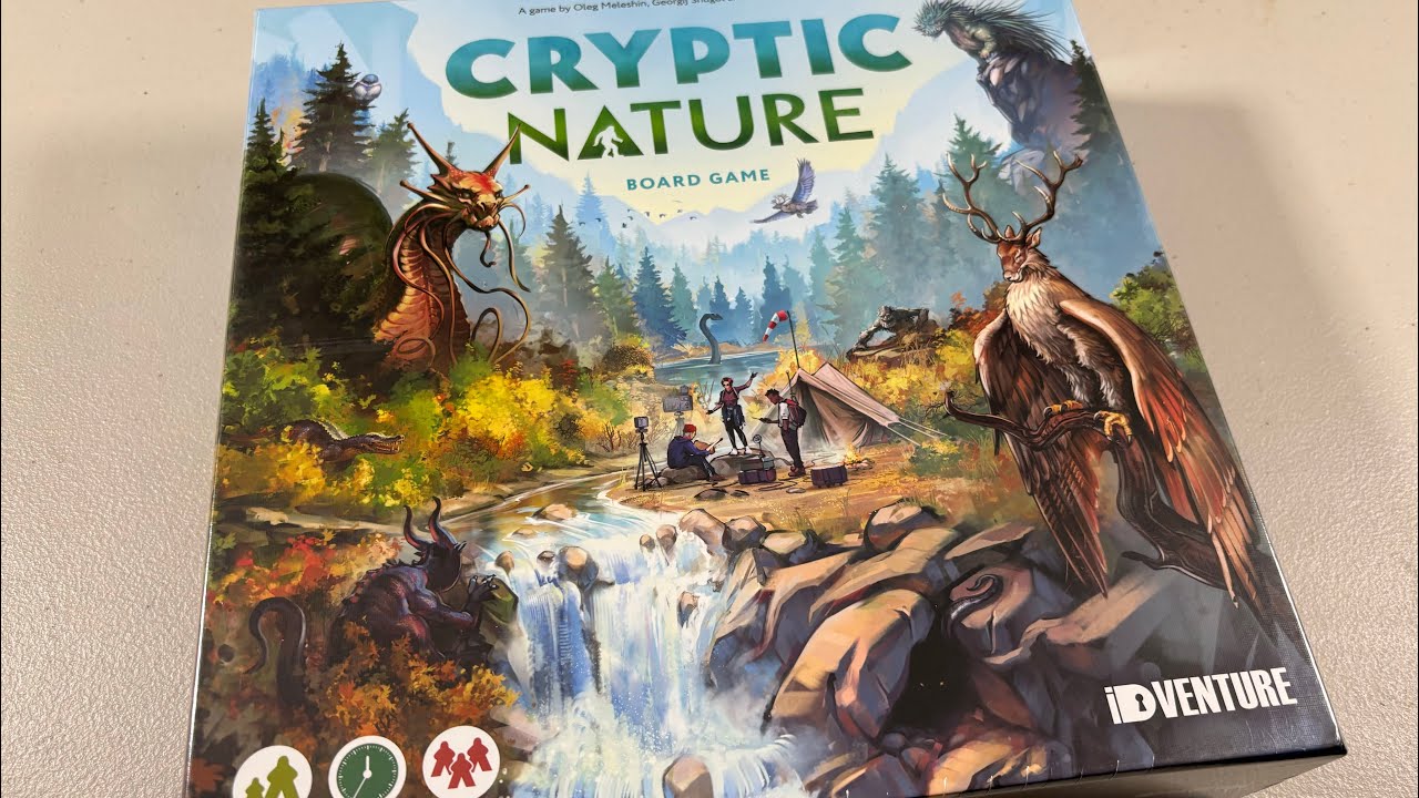 Cryptic Nature Unboxing All-in Kickstarter - YouTube