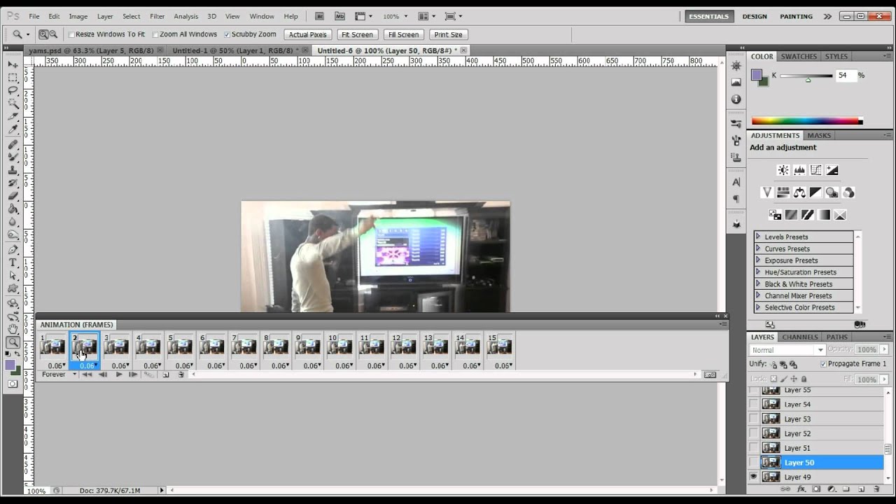gif fade effect - YouTube