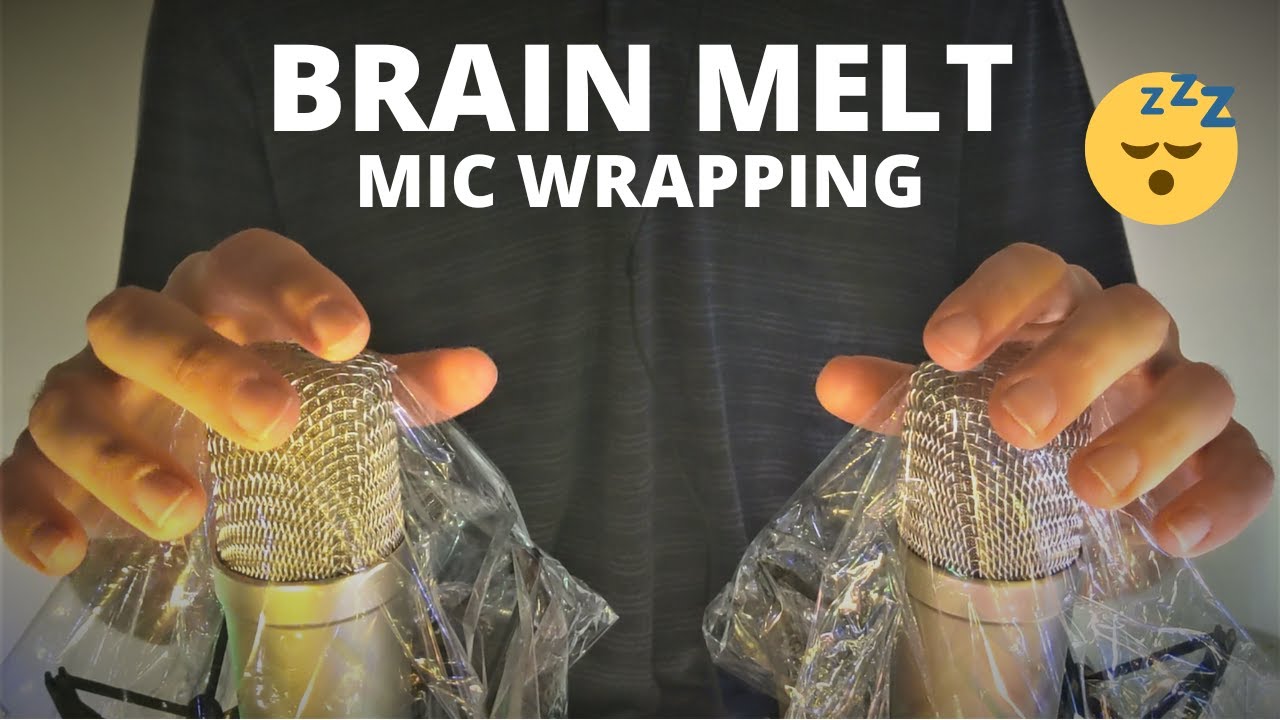 asmr MIC WRAPPING! BRAIN MELTING CRINKLES (no talking) - YouTube