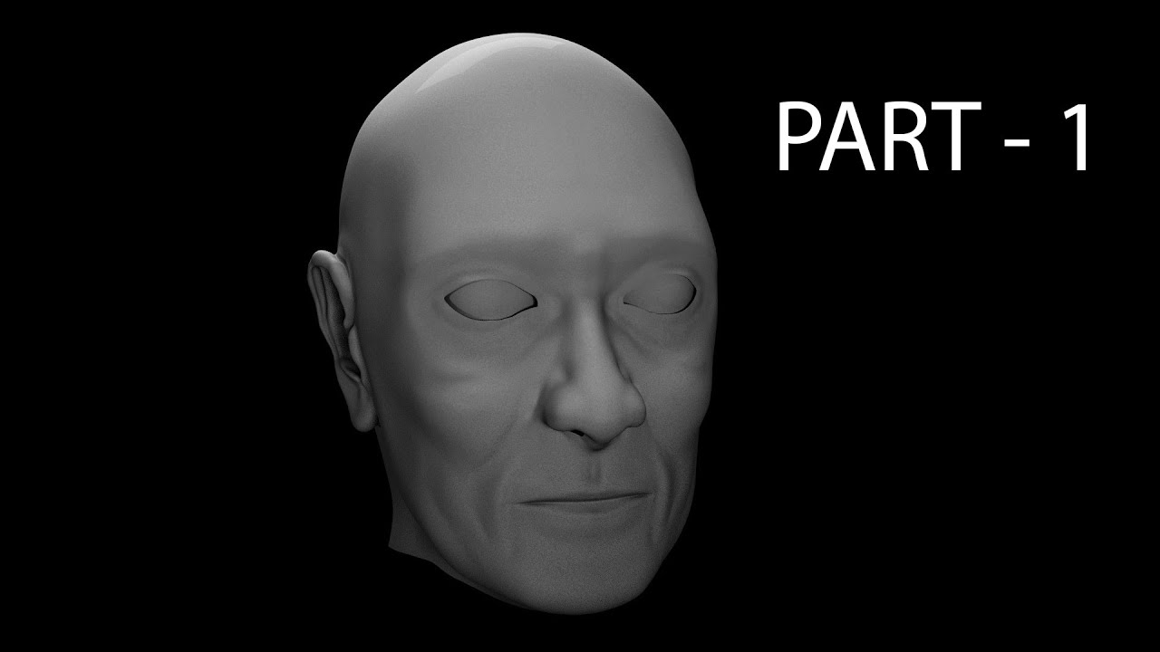 Head modeling 3ds max tutorial part - 1 - YouTube