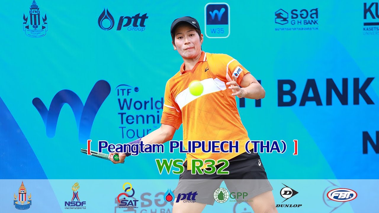 G H BANK ITF WORLD TENNIS TOUR 2025 1 WS R32 -Peangtam PLIPUECH THA vs ...