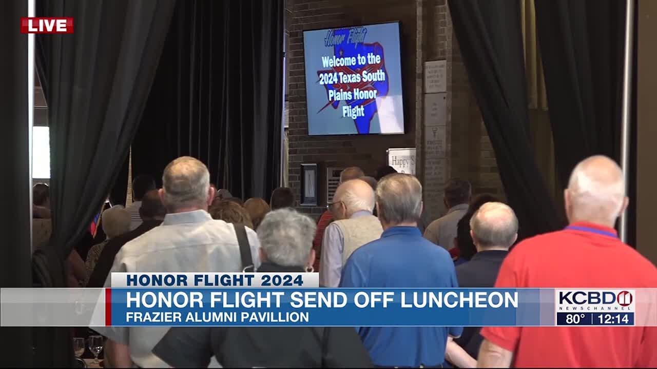 Honor Flight Send Off Luncheon - YouTube
