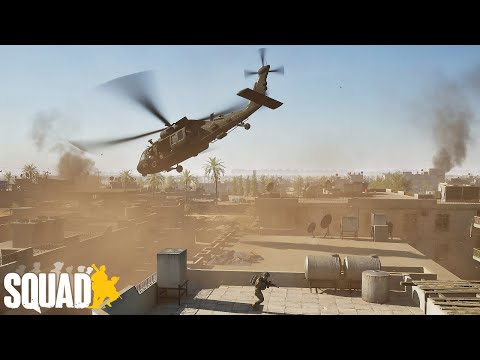 US Army Paratroopers Clash with VDV Airborne in Al Basrah | Eye in the Sky Squad Gameplay