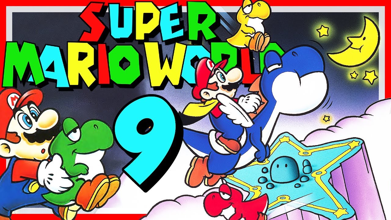 SUPER MARIO WORLD [WIDESCREEN] # 09 🍄 World 8: Star World! - YouTube