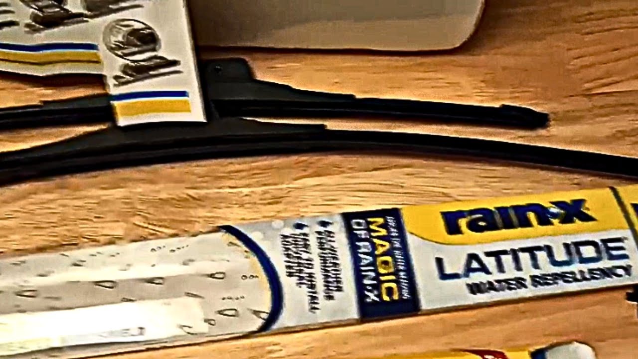 Rain-X Wiper Blades Review and Wiper Blade Replacement Installation ...
