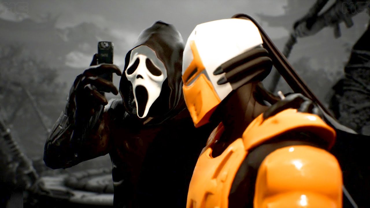 Mortal Kombat 1 Ghostface Performs All Fatalities - YouTube