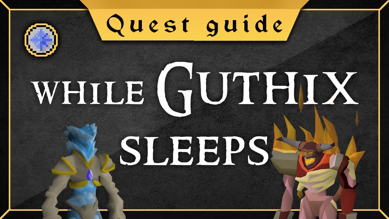Newest updated While Guthix Sleeps quest guide - YouTube