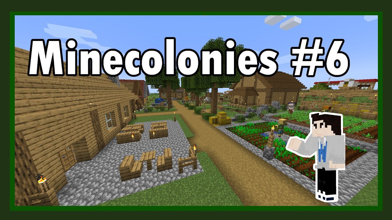 LP MINECOLONIES #6 : RESTAURANTS ET DECORATIONS ! - YouTube