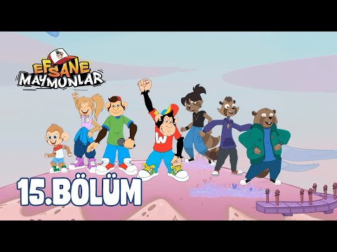 Efsane Maymunlar Çizgi Filmi | Rock’n Rap | 15. Bölüm