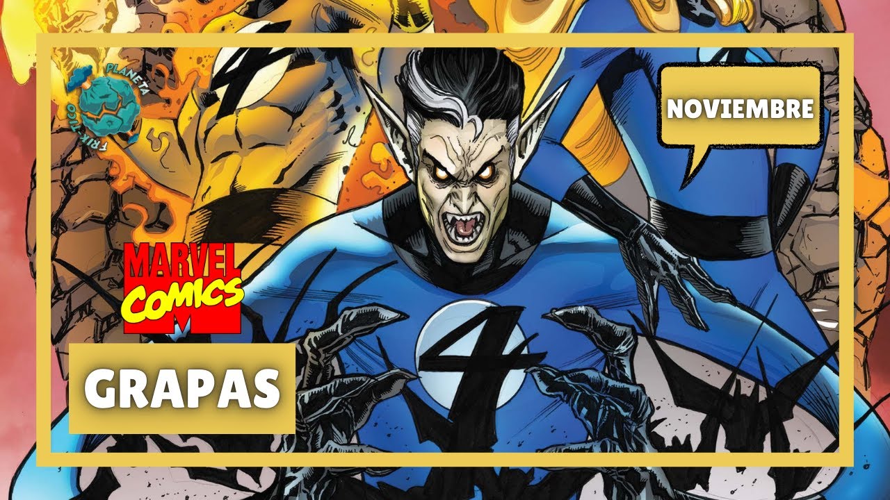 MARVEL COMICS noviembre 2024. Análisis de las GRAPAS del mes - YouTube