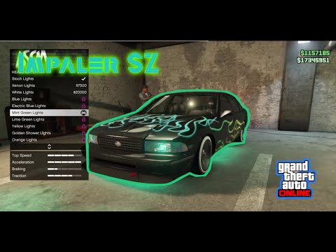 GTA5 Online - Declasse Impaler SZ Customization - YouTube