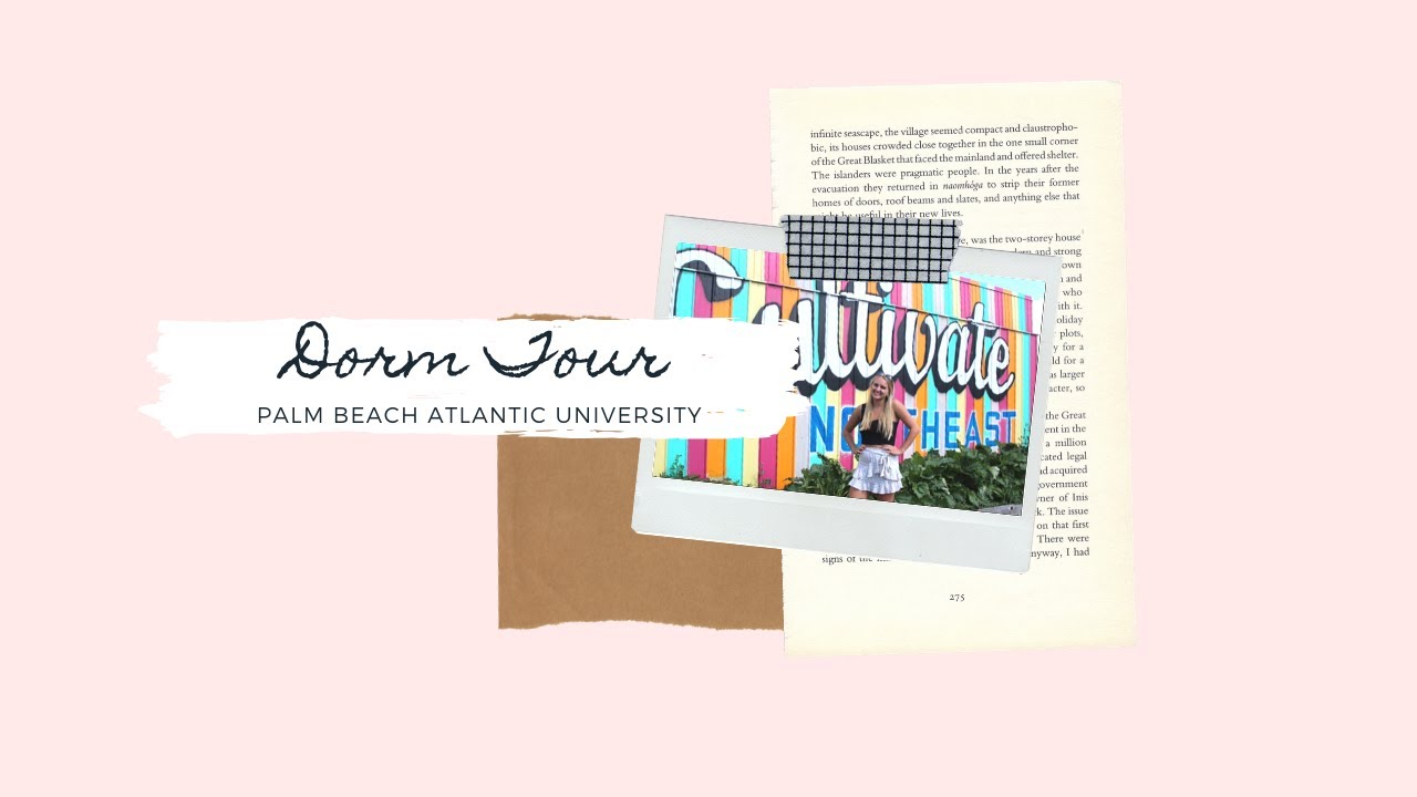 Palm Beach Atlantic University Dorm Tour - YouTube