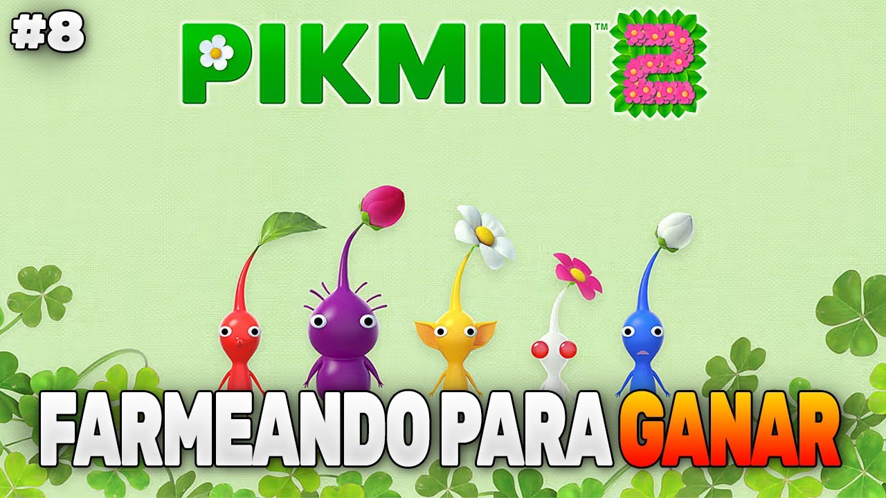 FARMEANDO PIKMINS BLANCOS Y VIOLETAS | PIKMIN 2 SWITCH REMASTER - YouTube