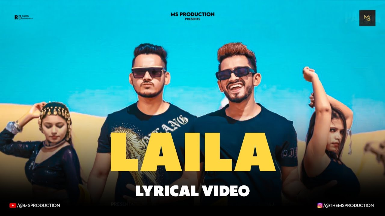 Laila Rap Song -Ak Amit ft. Saemy| Official Lyrical Video | New Rap ...