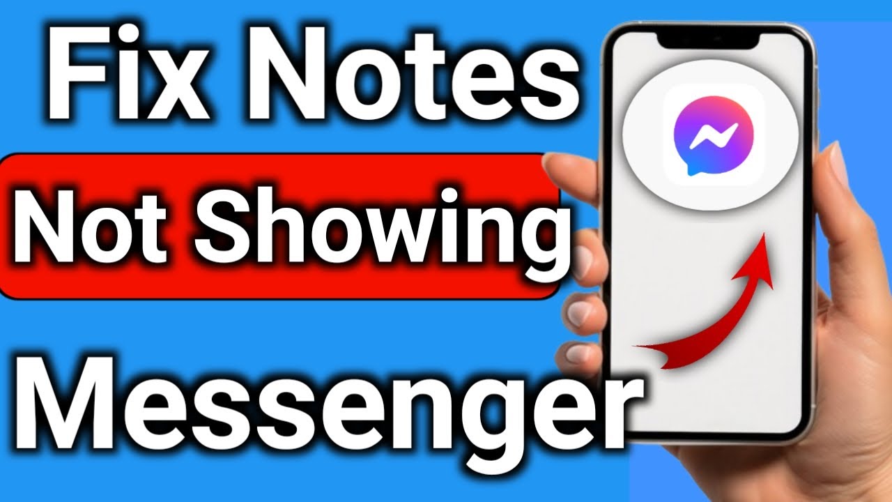 How to Fix Notes Not Showing on Messenger Step by Step Full Guide - YouTube