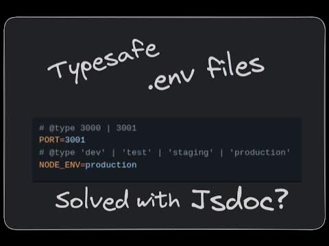 ntro: solving type safety for environment variables - YouTube