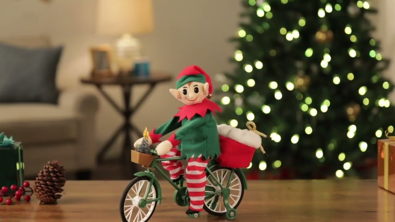 Animated Cycling Elf - YouTube