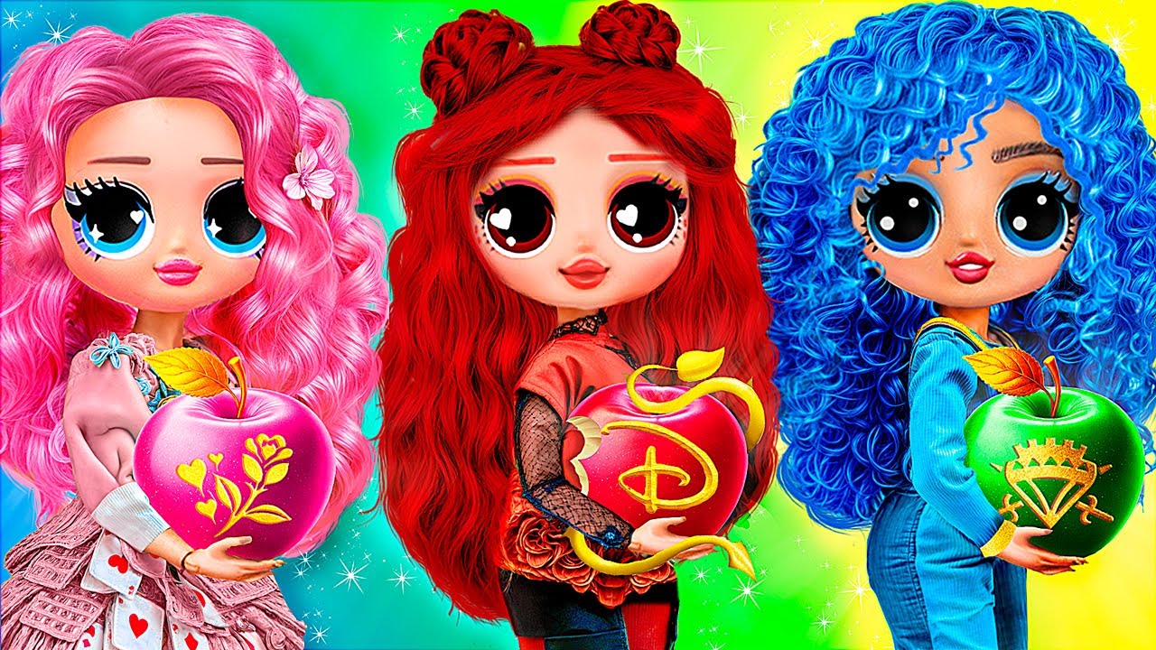 Descendants 4 Menjadi Ibu / 32 Kreasi Boneka LOL OMG Rise Of Red - YouTube