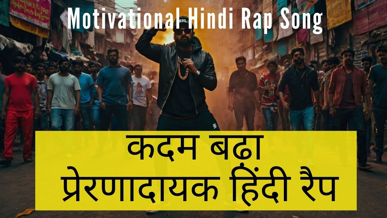कदम बढ़ा: Motivational Hindi Rap Song | प्रेरणादायक हिंदी रैप | # ...