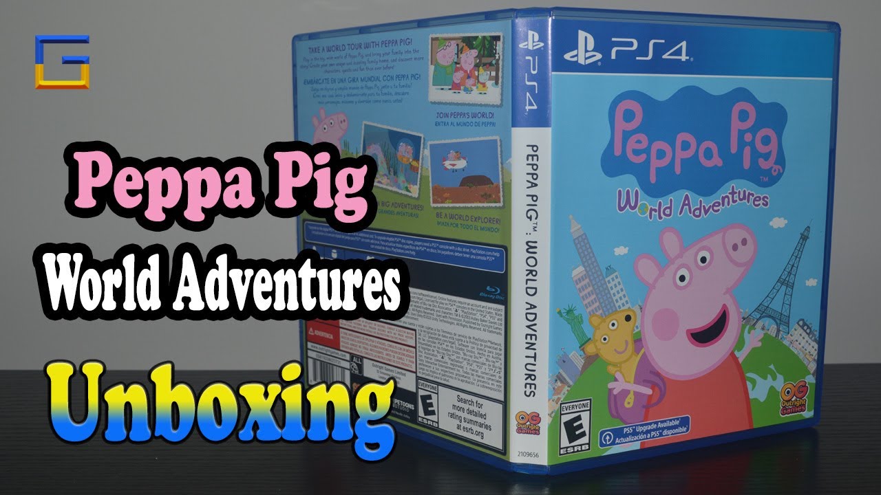 Peppa Pig: World Adventures PS4 Unboxing & Overview - YouTube