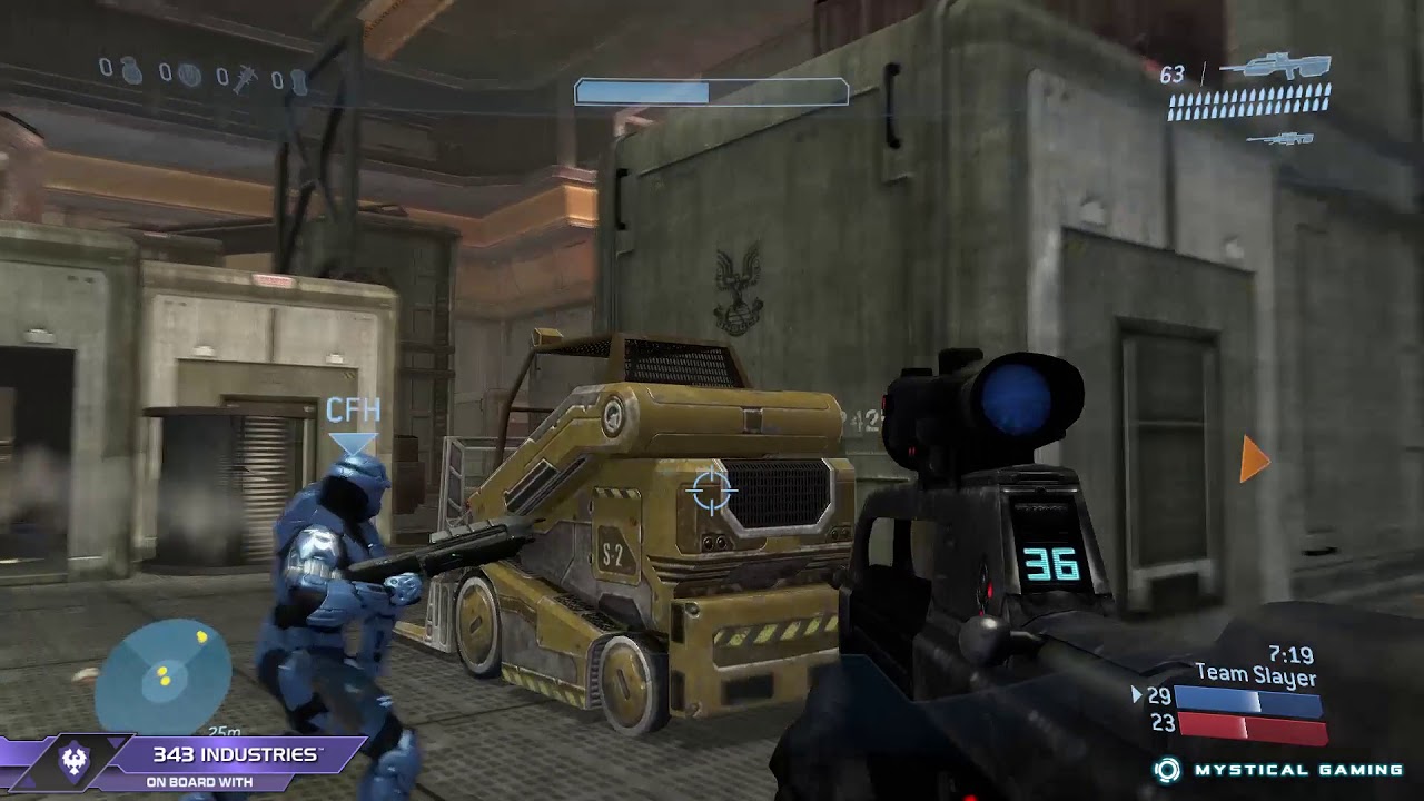 Halo 3 - Team Slayer - Foundry (Smashed) (XBOX ONE) - YouTube