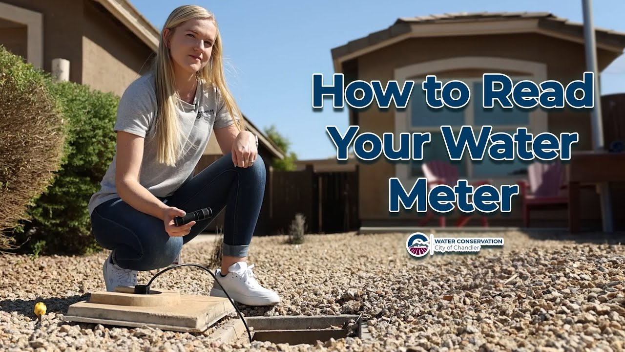 How to Read Your Water Meter | City of Chandler, AZ - YouTube