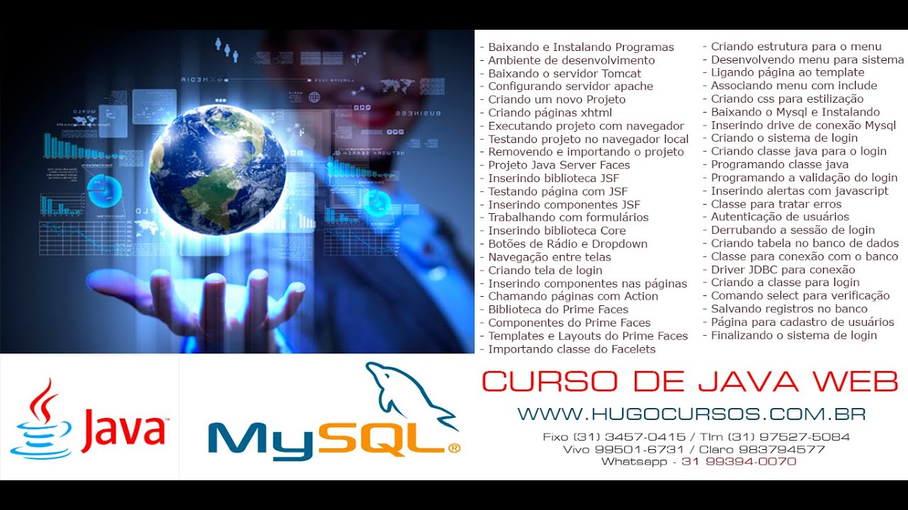 Curso de Java WEB - Aula 06 - Criando um novo Projeto - YouTube