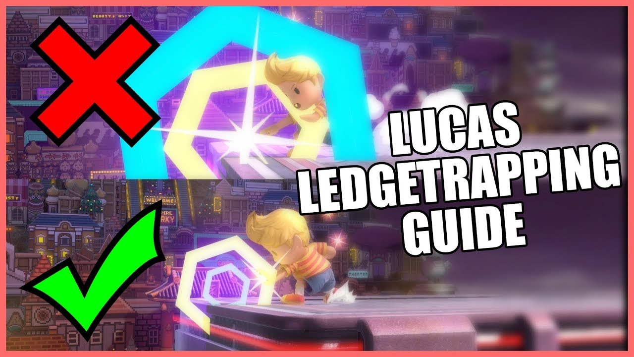 How to play Lucas - Ledgetrapping 【Smash Ultimate】 - YouTube