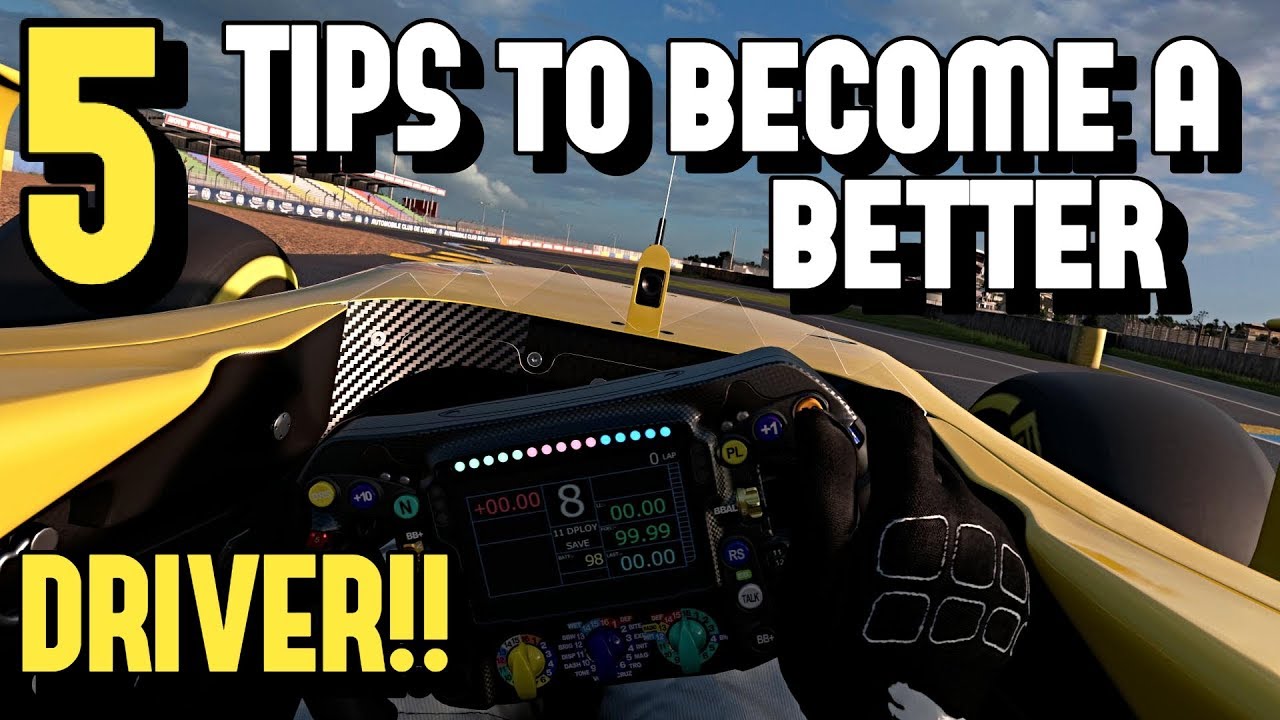 5 TIPS to become a *BETTER DRIVER* in racing games!! - YouTube