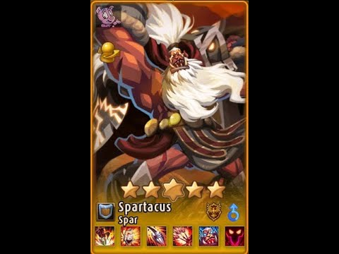 Magic Rush: Heroes - Spar's Skin (Spartacus) First Look & Try - YouTube