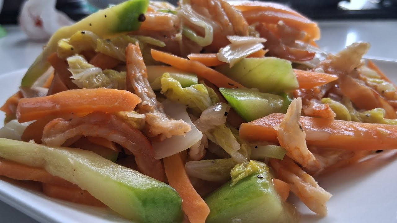 LET'S COOK FOR MY LUNCH ~ STIR FRY VEGGIES - YouTube