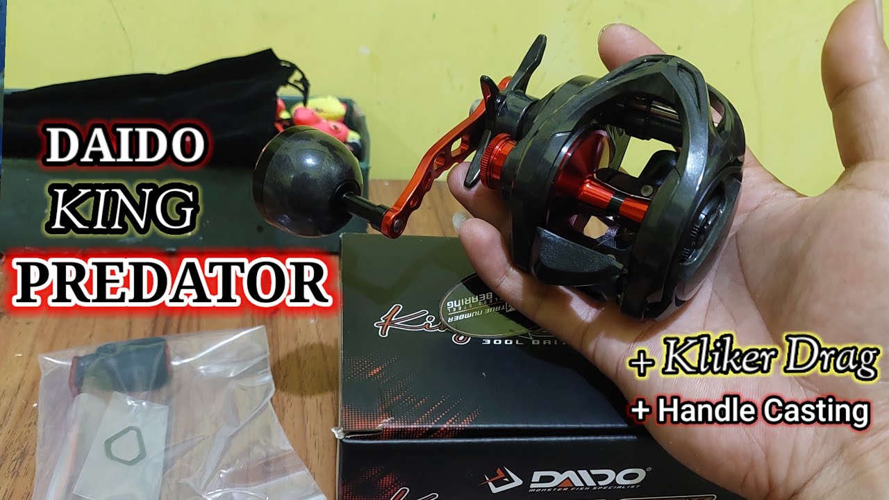 UNBOXING DAIDO KING PREDATOR, JIGGING+CASTING + KLIKER DRAG - YouTube
