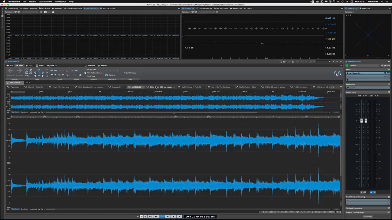 Audio Mastering with WaveLab: Mastering WaveLab With Matt Hepworth - 7 ...