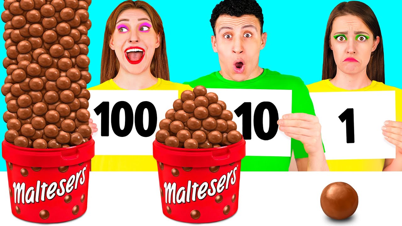 100 Layers of Food Challenge #2 by RaPaPa Challenge - YouTube