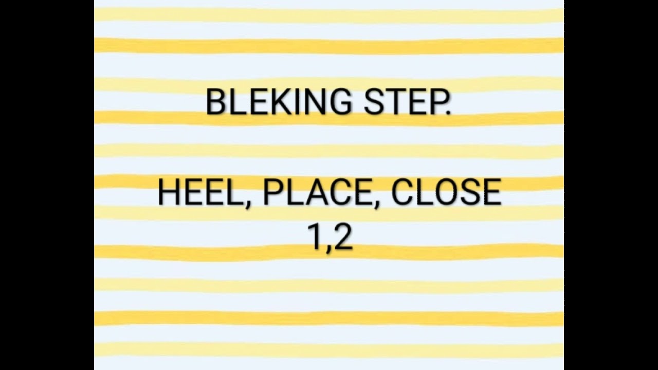 Step Pattern. | Basic Folk Dance Steps. | Count Pattern. - YouTube