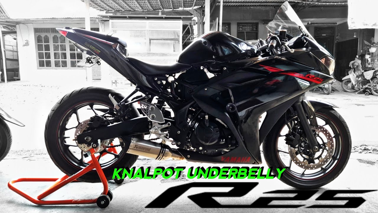 KNALPOT R25 MT25 UNDERBELLY - YouTube